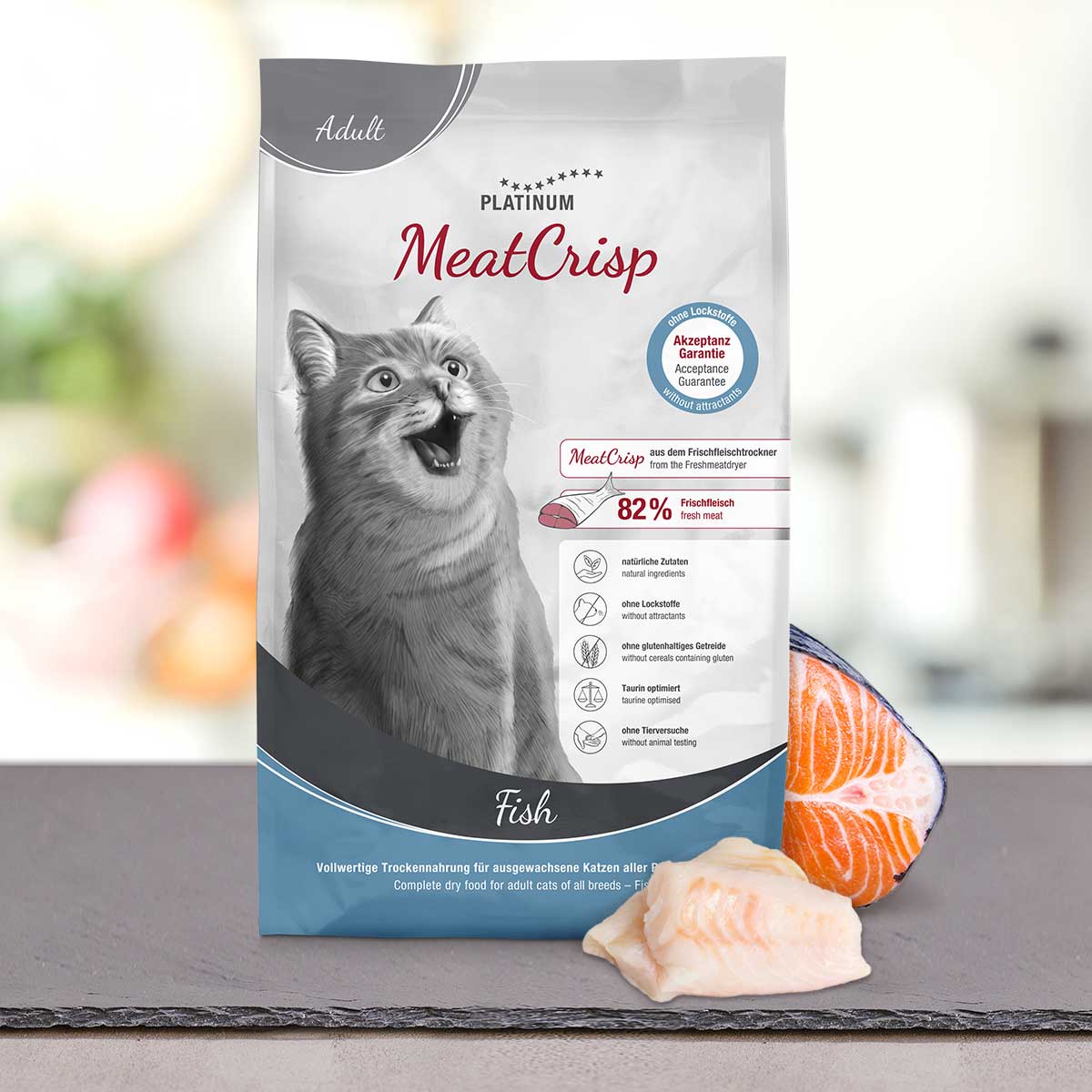 MeatCrisp adult fish – Platinum